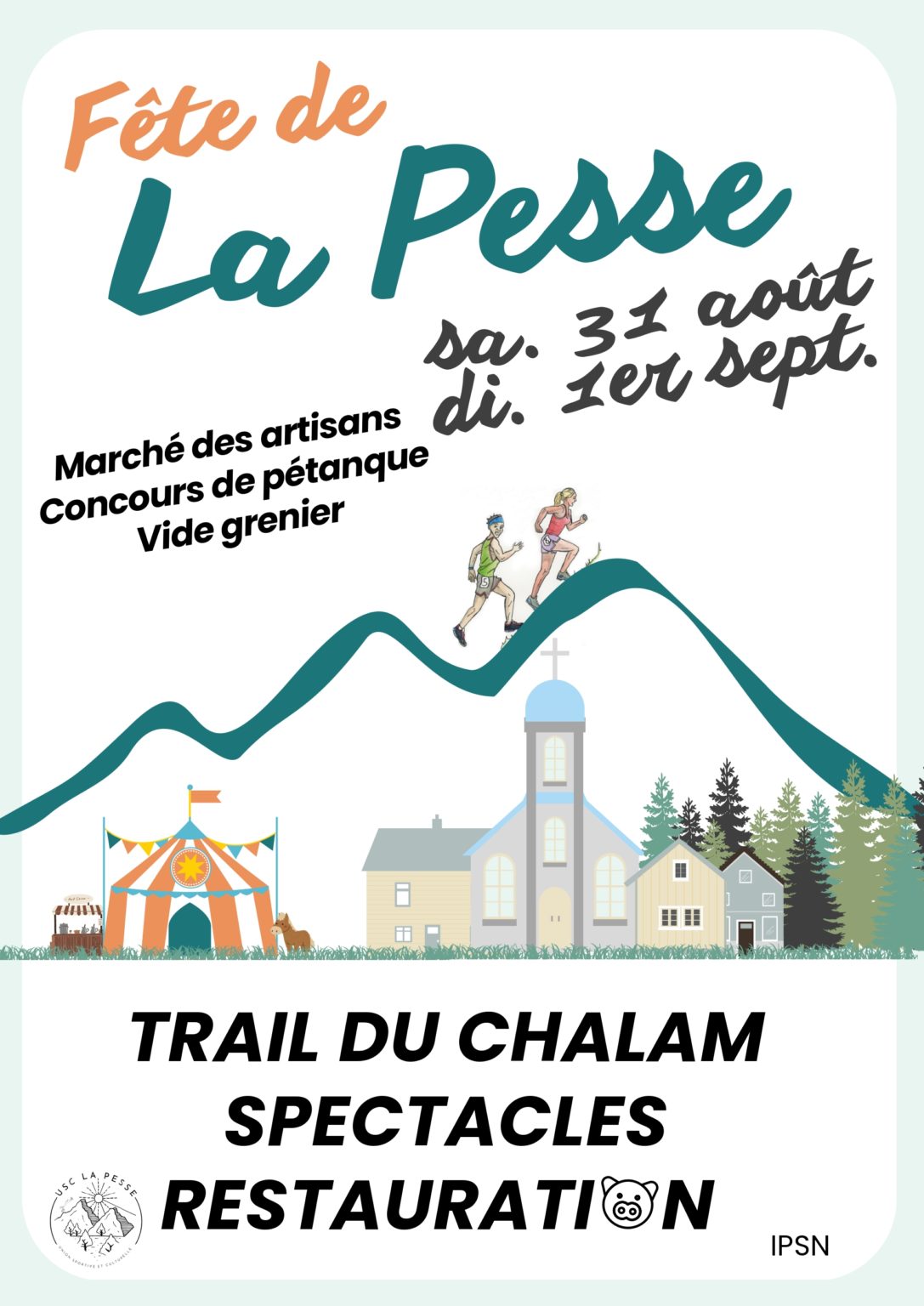 Fête de La Pesse – Azimut Festival par USC La Pesse